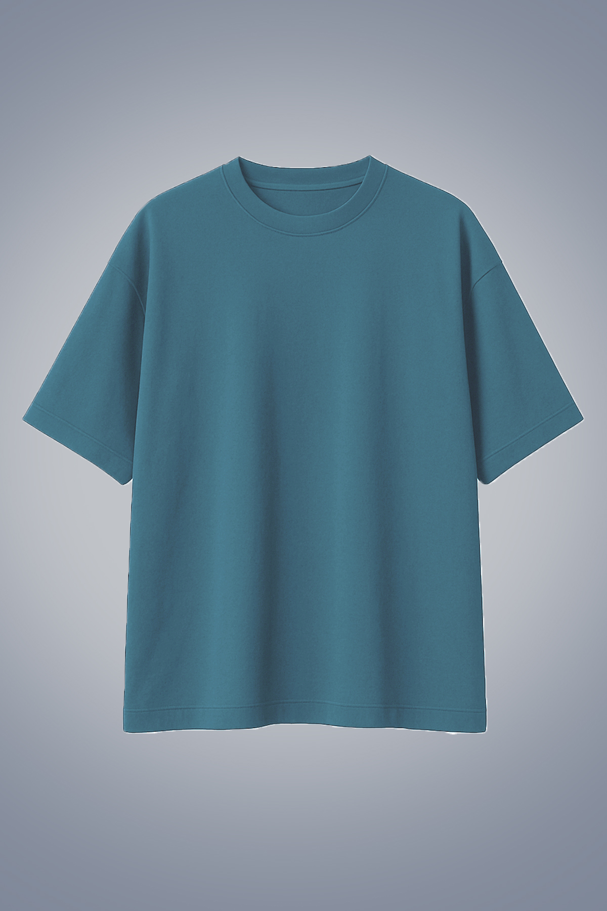 Erkek Mavi Oversize Tişört 4581 Modeli Satın Al